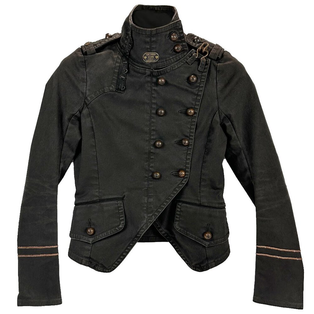Rare Share Spirit Japan Military Jacket In Charcoal G… - Gem